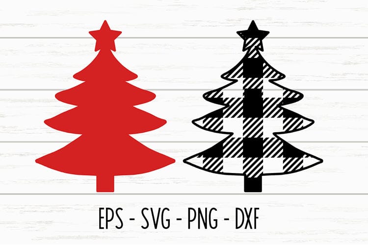 35 Christmas Tree svg cut files, Buffalo Plaid Svg Bundle, Buffalo ...
