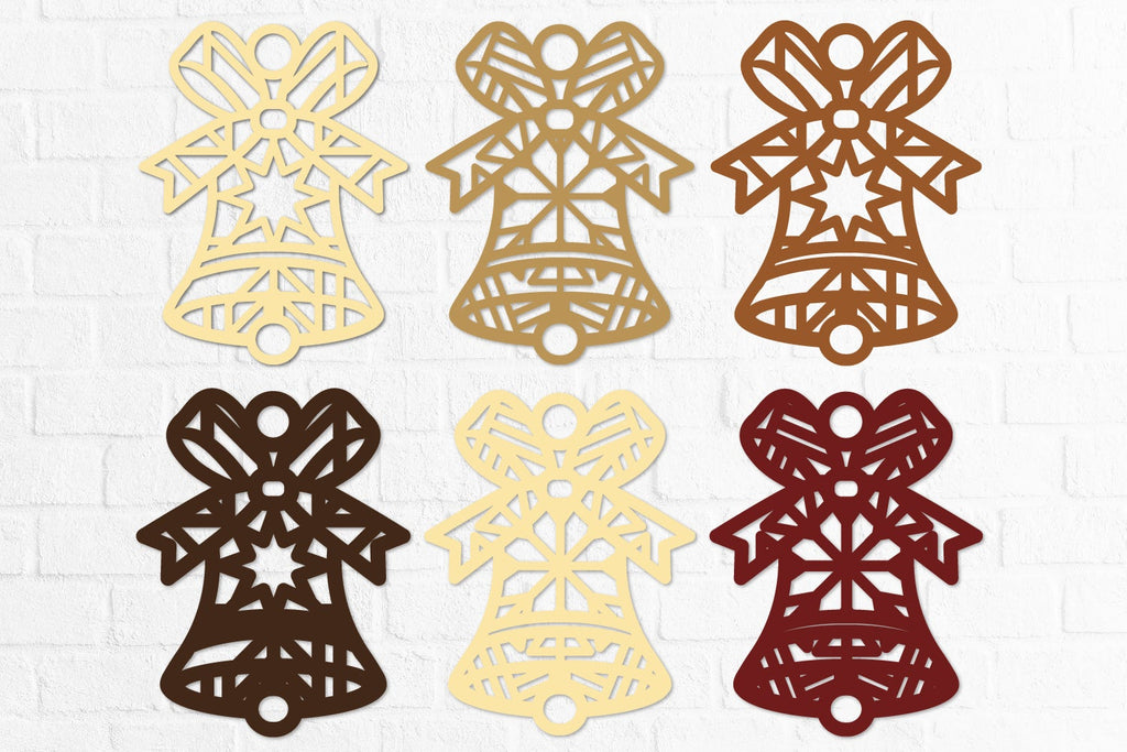 3D Bell Layered Cut Files - So Fontsy