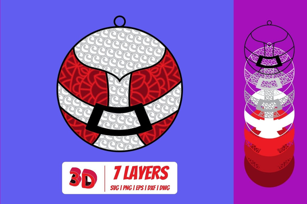 3D Christmas Balls SVG Bundle | vol. 2 - So Fontsy