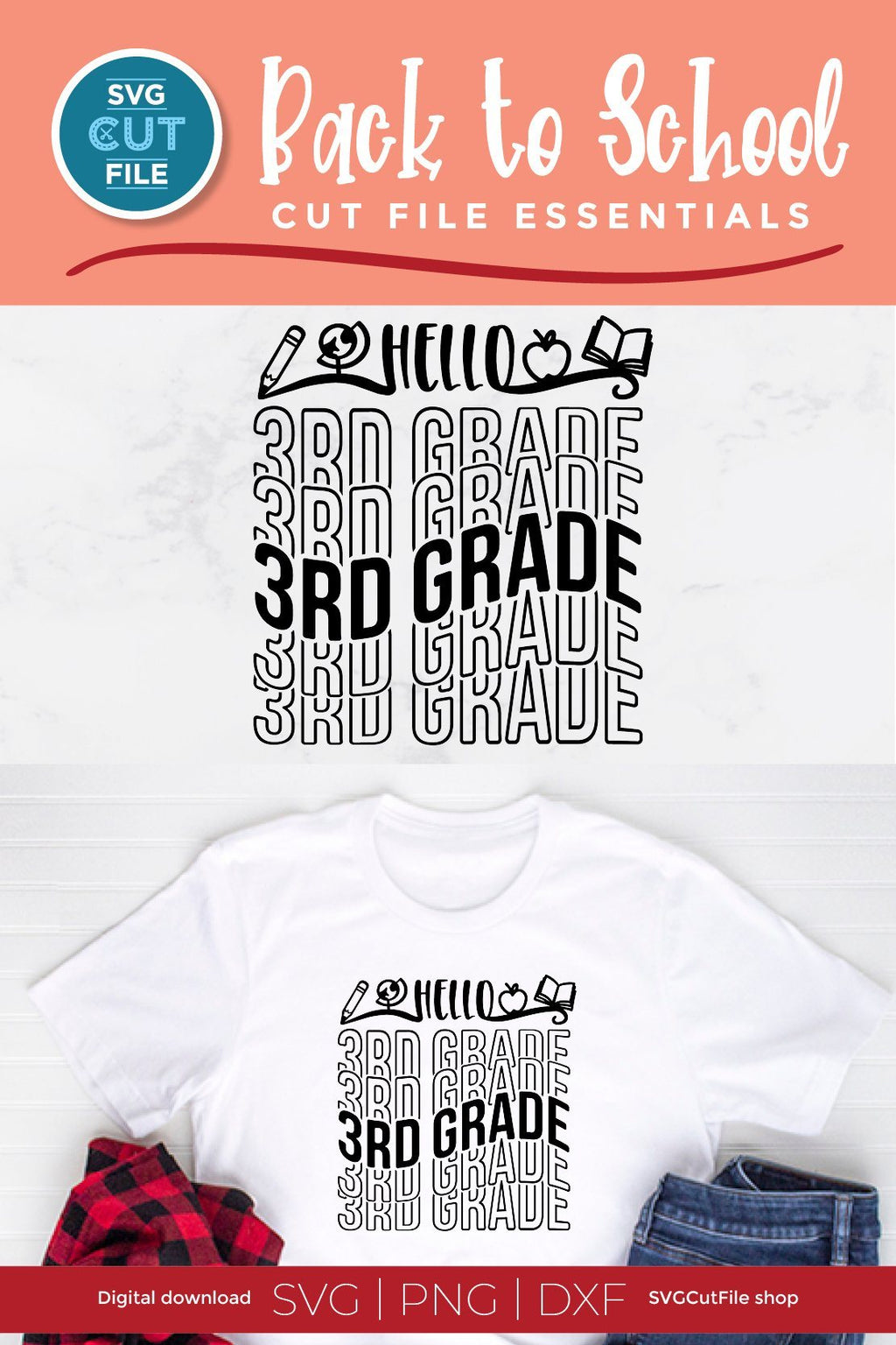 3rd Grade svg, 3rd grader svg, Third grade teacher svg - So Fontsy