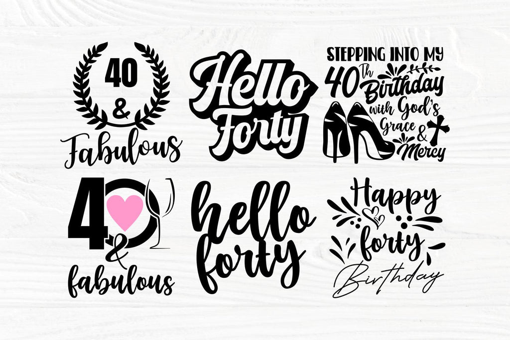 40th Clipart