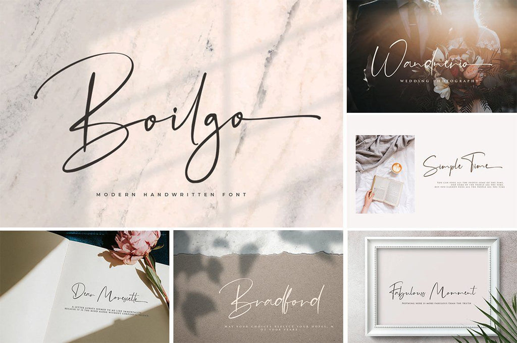 45+ Best Calligraphy Font Bundle - So Fontsy