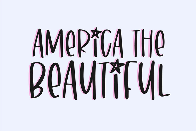 4th of July Font Bundle - So Fontsy