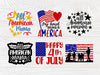 4th of July SVG Bundle, American Flag Svg, USA Svg - So Fontsy