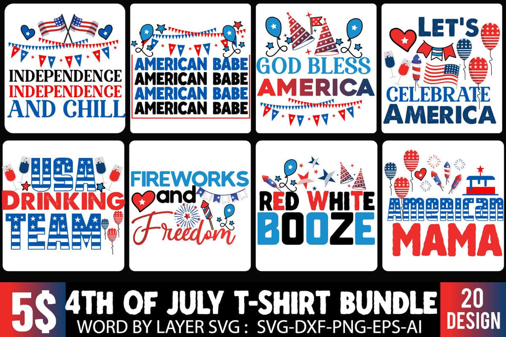 4th of july SVG bundle,Happy 4th of July SVG Bundle, 20 4th of July SVG ...