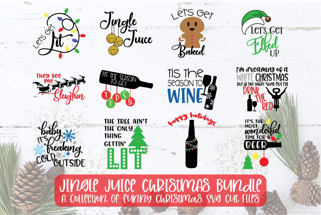 50 Funny Christmas Designs - So Fontsy