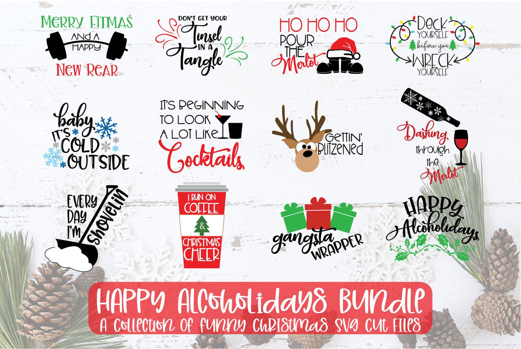 50 Funny Christmas Designs - So Fontsy