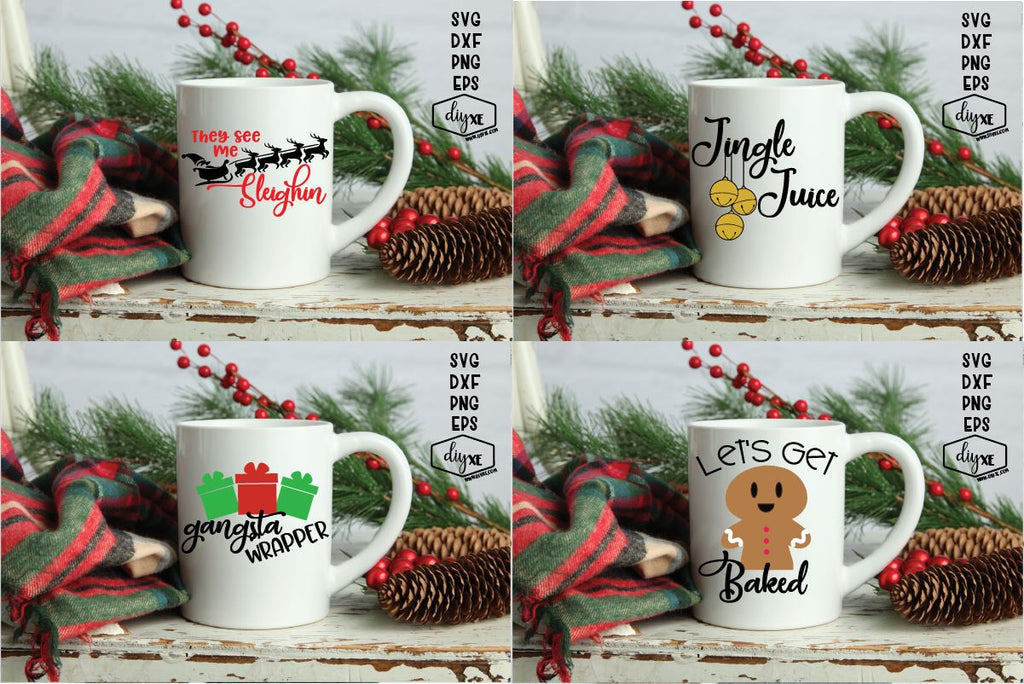 50 Funny Christmas Designs - So Fontsy