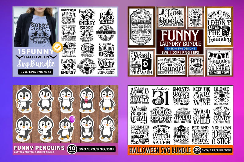 510 The Amazing Craft SVG Bundle, SVG Files for Cricut VOL-5 - So Fontsy