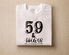 59th Birthday SVG Bundle, 6 Designs, 59th Birthday Shirt SVG, 59 And ...