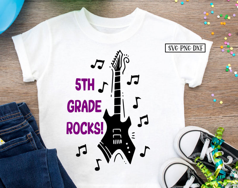 5th Grade Rocks - So Fontsy