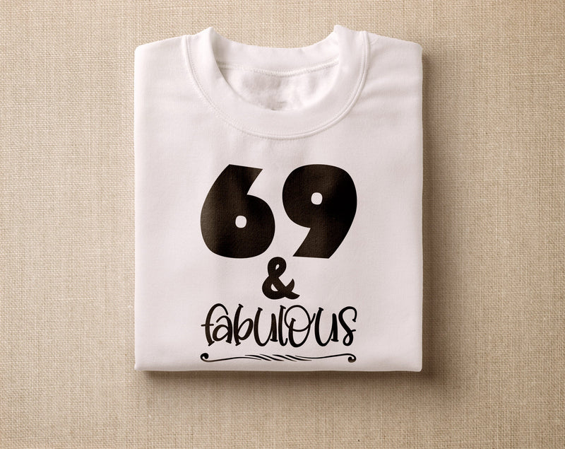 69th Birthday SVG Bundle, 6 Designs, 69th Birthday Shirt SVG, 69 And ...