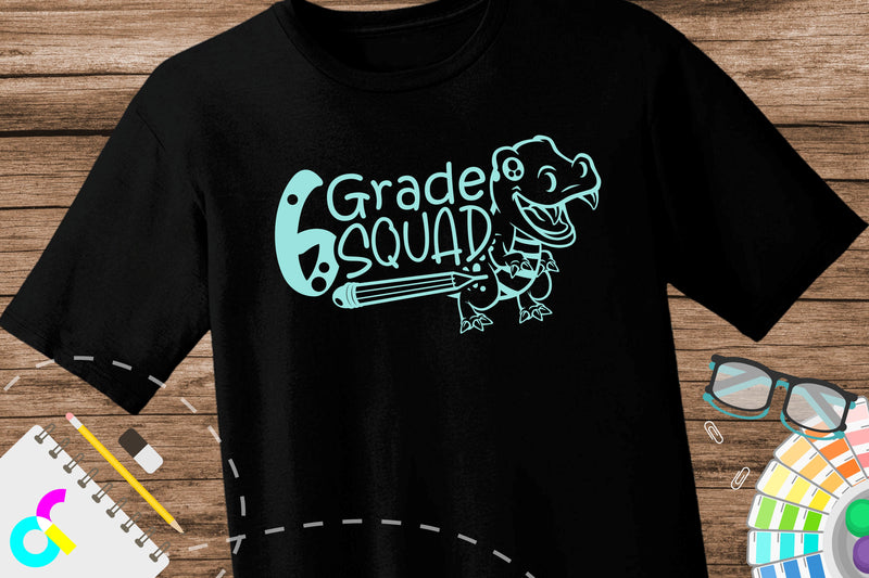 6th Grade School svg - So Fontsy