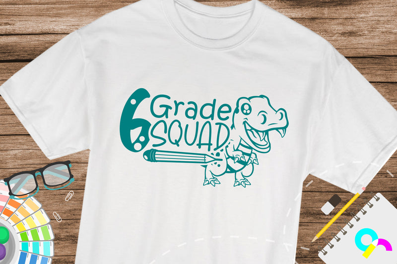 6th Grade School svg - So Fontsy