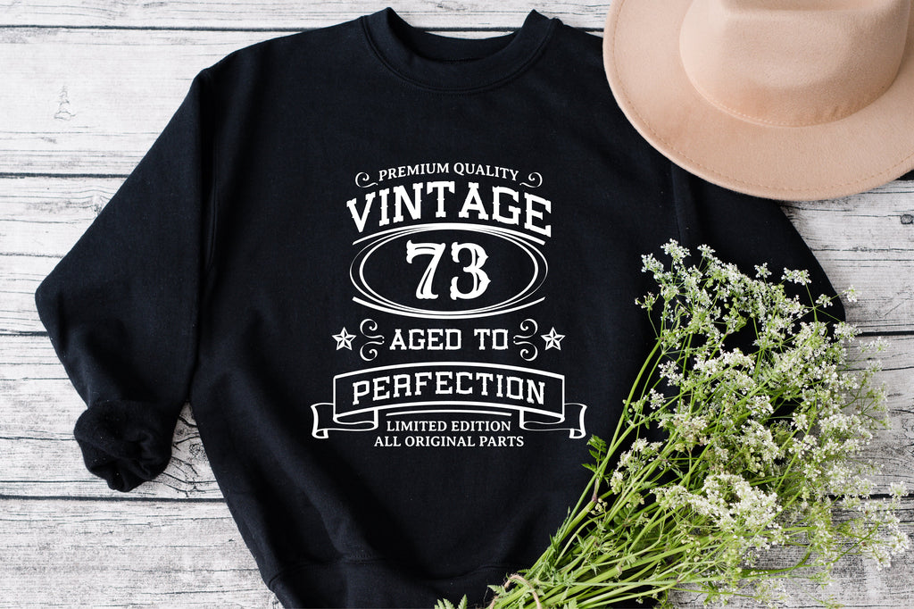 73rd Birthday SVG, Vintage Birthday, limited edition svg, funny ...