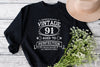 91st Birthday SVG, Vintage Birthday, limited edition svg, funny ...