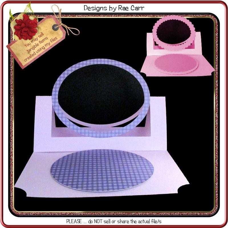 945 Open Easel Card - So Fontsy