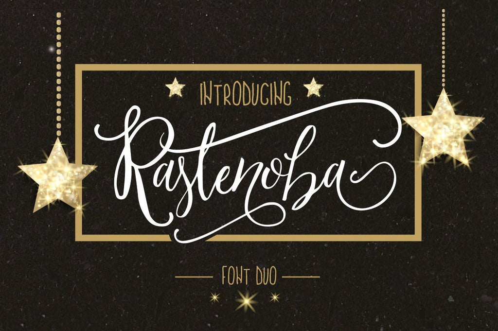 A Rastenoba Script - So Fontsy