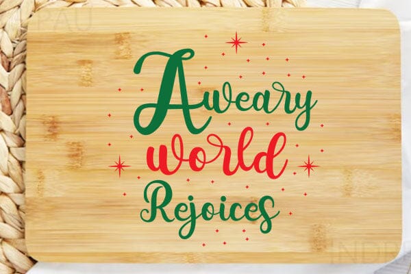 A Weary World Rejoices - So Fontsy