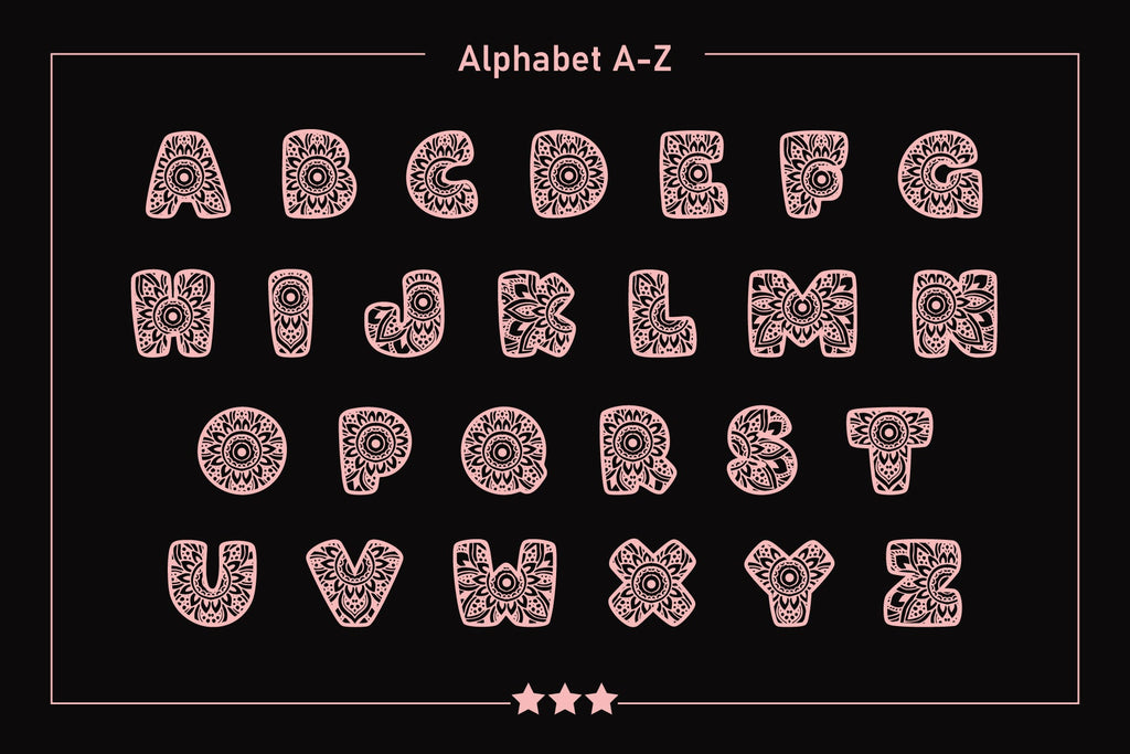 ABC Mandala - So Fontsy