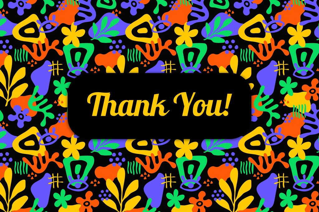 Abstract Groovy Botany Patterns - So Fontsy