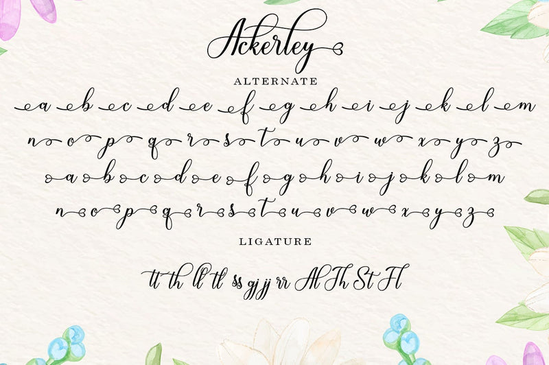 Ackerley - So Fontsy