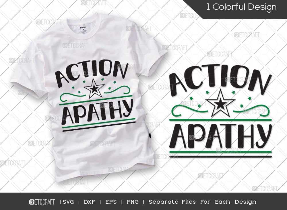 Action Apathy SVG Cut File | MLK Svg | Civil Rights Day Svg | Activism ...