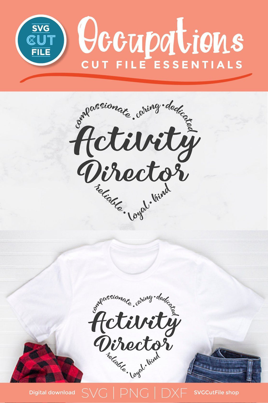 Activity Director svg, Director svg, Director appreciation svg ...