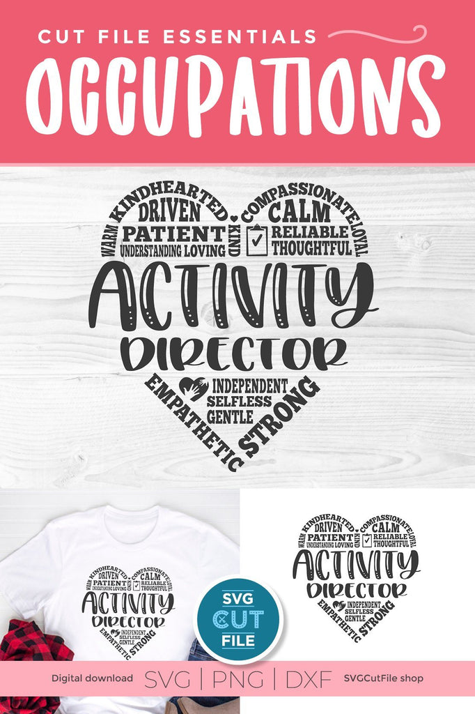 Activity Director svg, Director svg, Director appreciation svg ...
