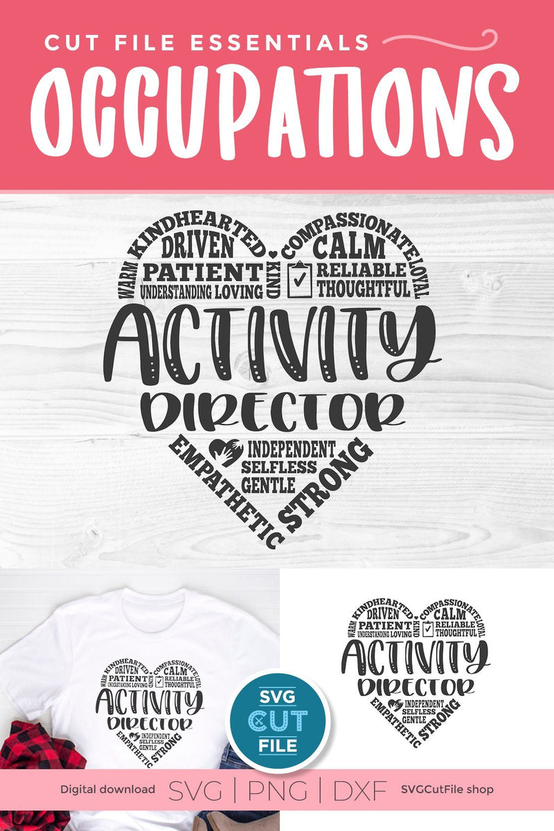 Activity Director svg, Director svg, Director appreciation svg ...