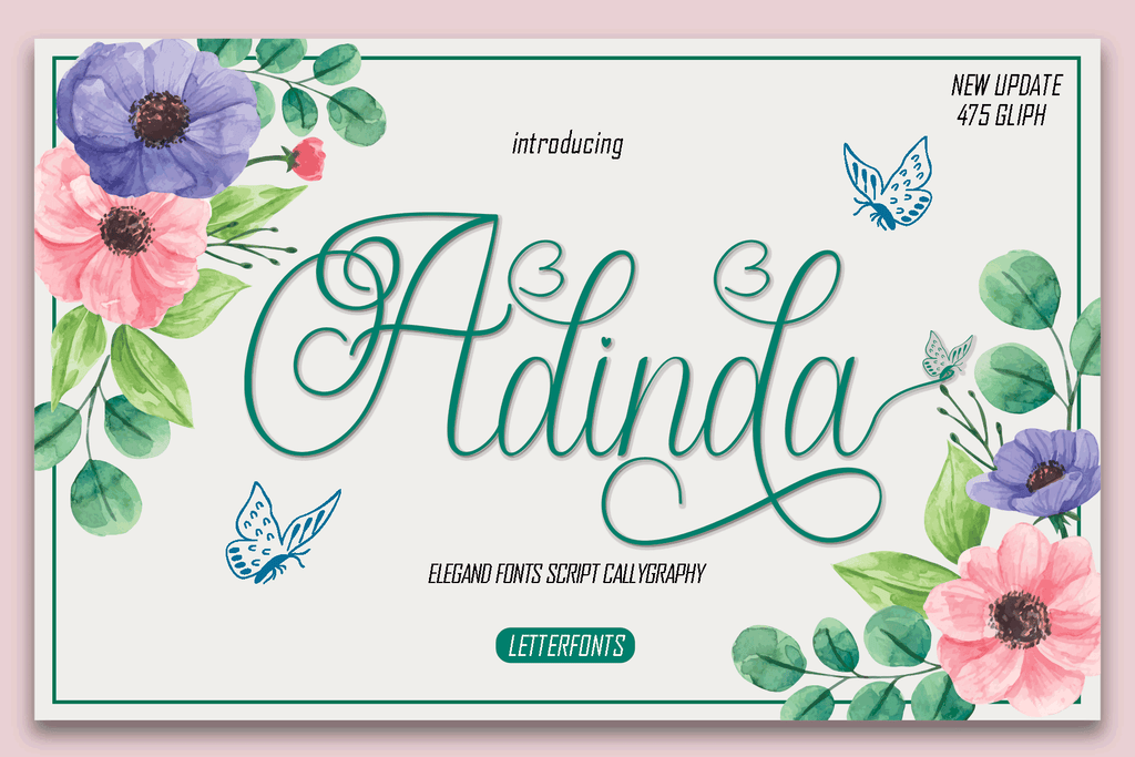 Adinda Script - So Fontsy
