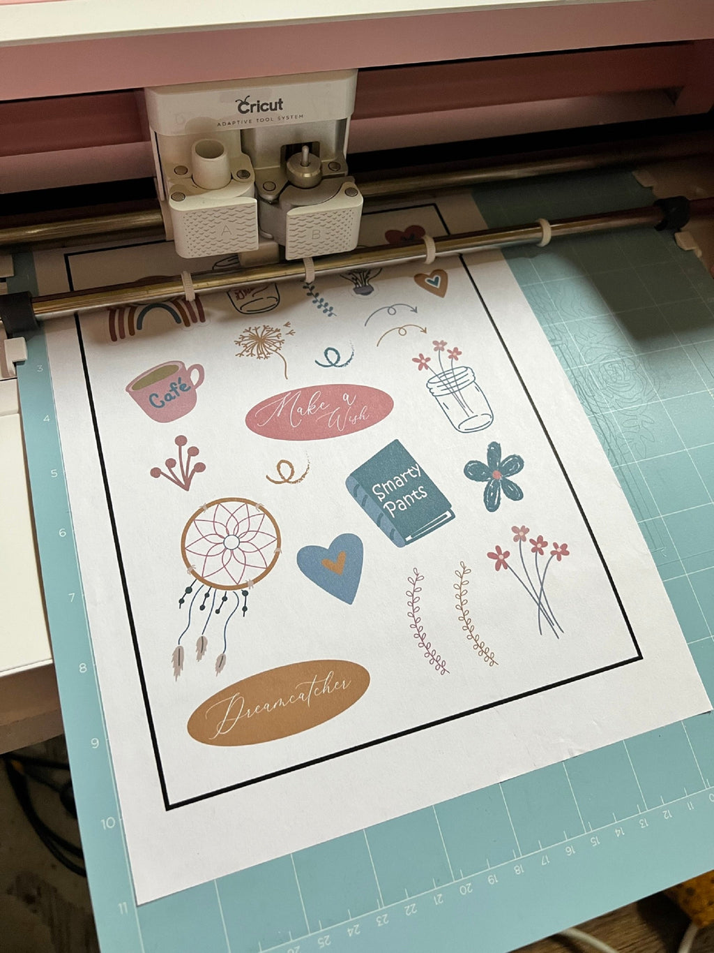Adorable and Fun Print and Cut Stickers, Printable Sticker Sheet ...