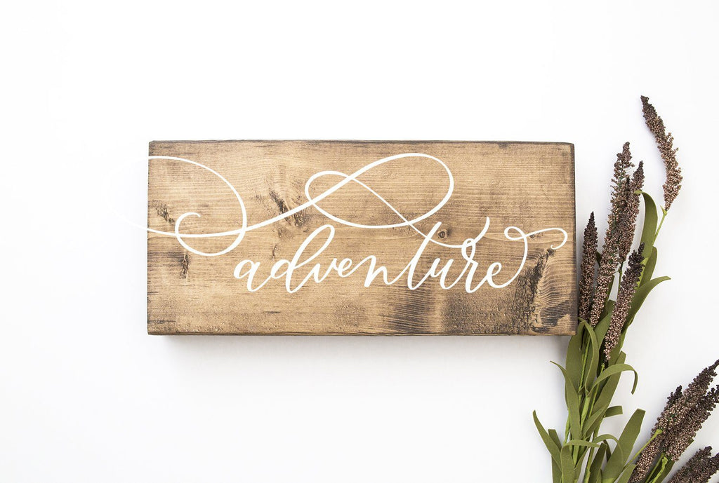 Adventure Hand Lettered Cut File - So Fontsy