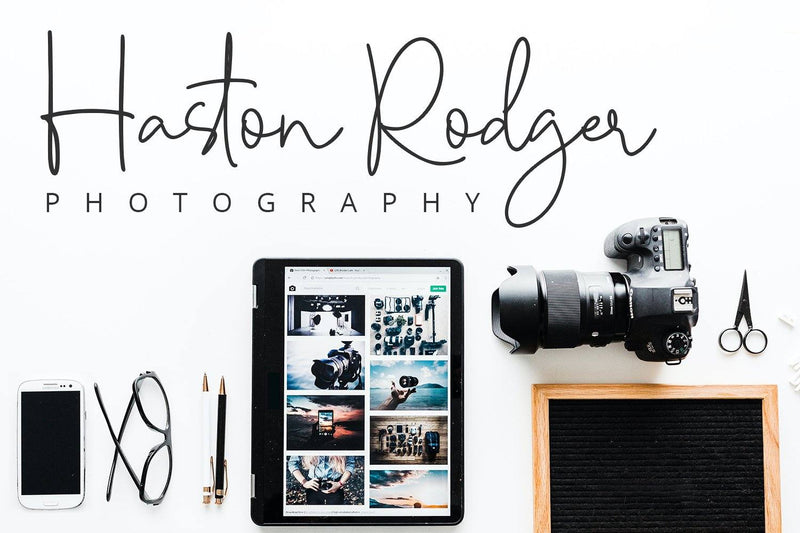 Aesthetic - Monoline Calligraphy Font - So Fontsy
