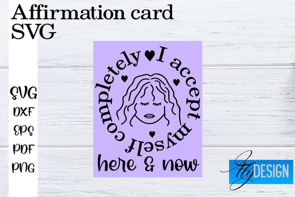 Affirmation Cards SVG | Positive Affirmation SVG - So Fontsy