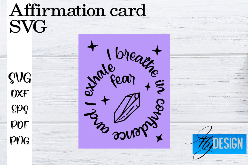 Affirmation Cards SVG | Positive Affirmation SVG - So Fontsy