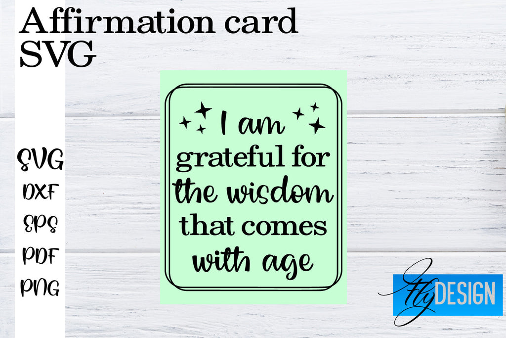 Affirmation Cards SVG | Positive Affirmation SVG - So Fontsy