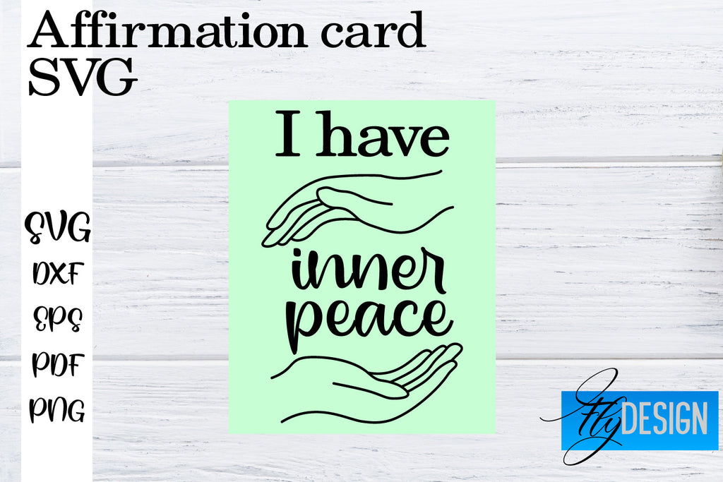 Affirmation Cards SVG | Positive Affirmation SVG - So Fontsy