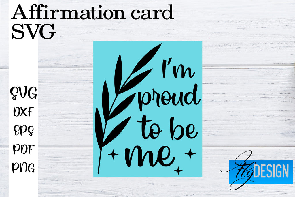 Affirmation Cards SVG | Positive Affirmation SVG - So Fontsy