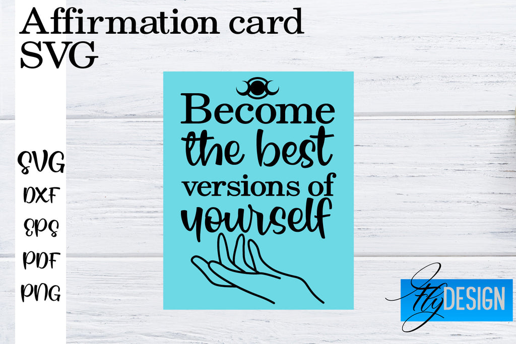 Affirmation Cards SVG | Positive Affirmation SVG - So Fontsy