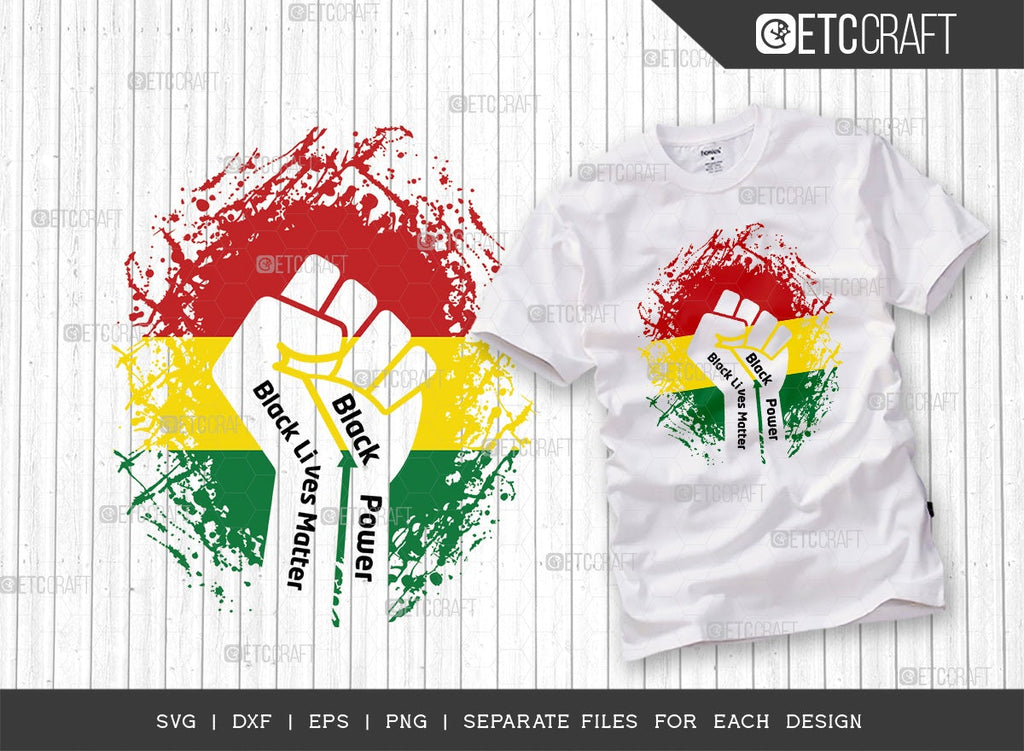 African American Bundle Vol-08 | Black Power Svg | Black Skin Is Not A ...