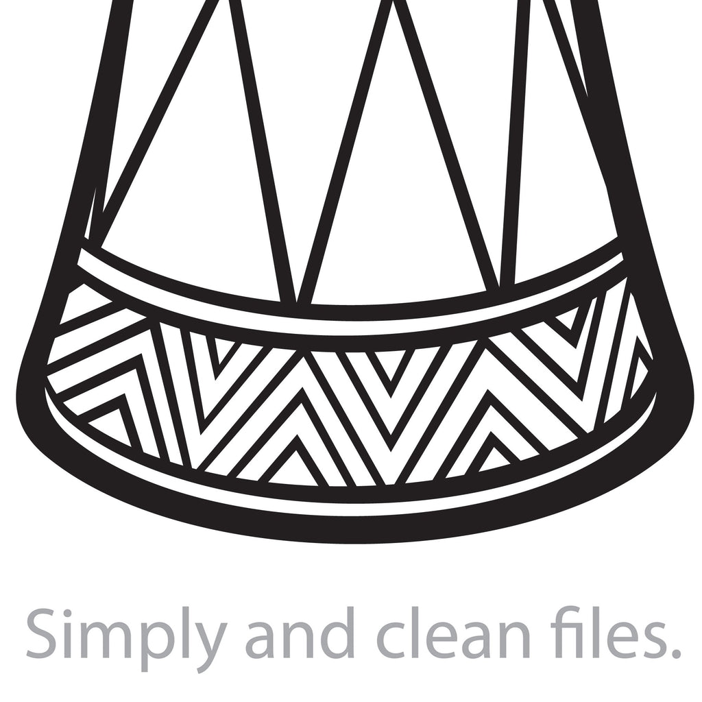 African Drum (djembe or jembe). Cut files for Cricut. Clip Art ...