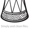 African Drum (djembe or jembe). Cut files for Cricut. Clip Art ...