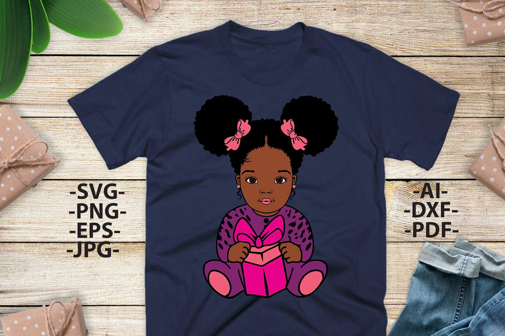 Afro Girl Svg, Baby girl Svg, Afro baby Svg, Afro Woman, Black Woman ...