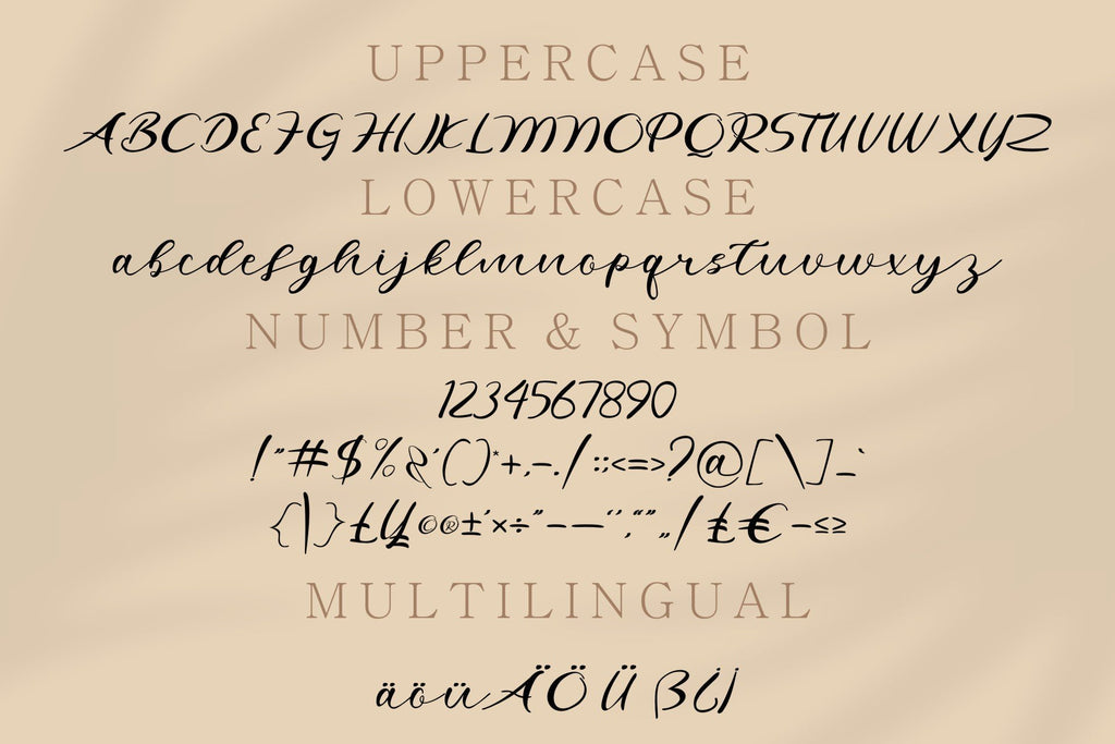 Agatha Handwritten Font - So Fontsy