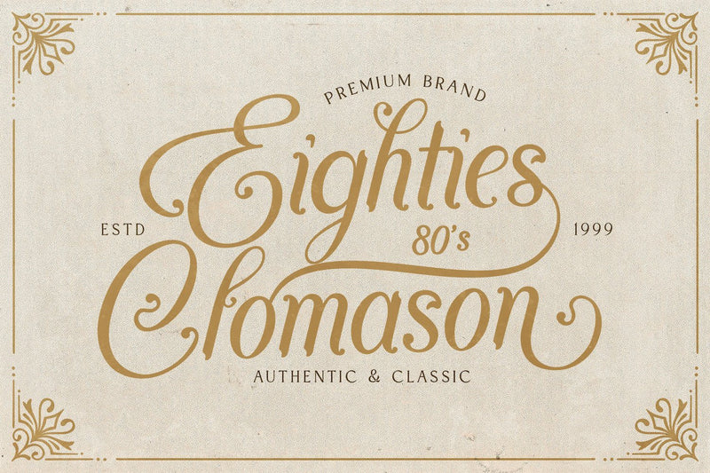 Agenda King - Vintage Script Font - So Fontsy