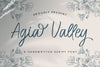 Agia Valley - Handwritten Font - So Fontsy