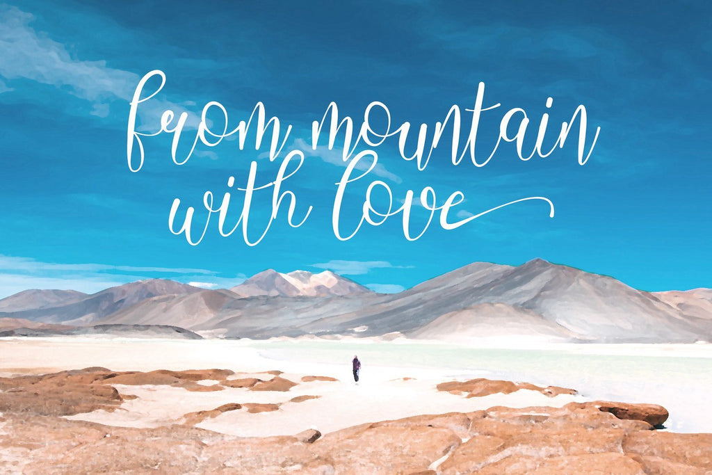 Aisbum Slashey - Modern Script Font - So Fontsy