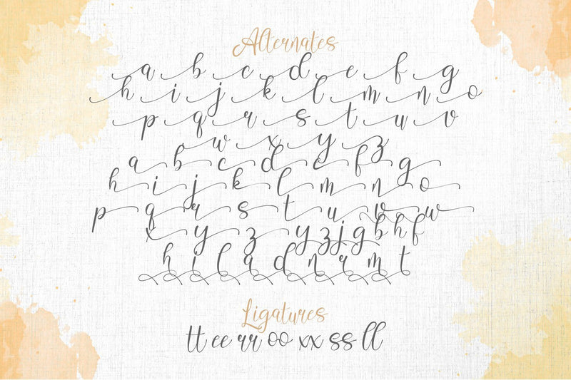 Aisbum Slashey - Modern Script Font - So Fontsy