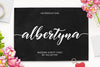Albertyna Script - So Fontsy